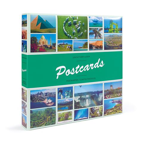 Album POSTCARDS pour 600 cartes postales, avec 50 feuilles reliées at ...